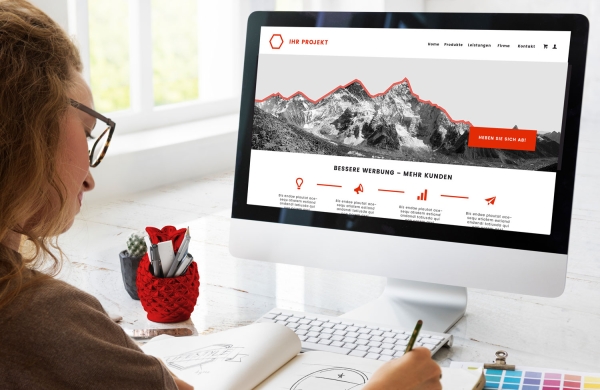 One Page Website - Ihr professioneller Onepager | tiles